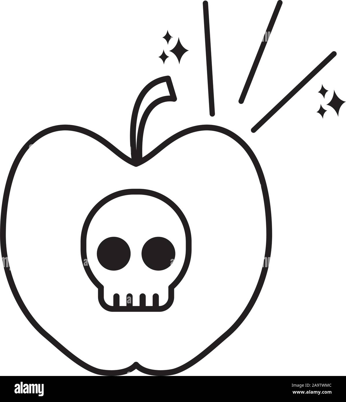 Magic apple Cut Out Stock Images & Pictures - Alamy