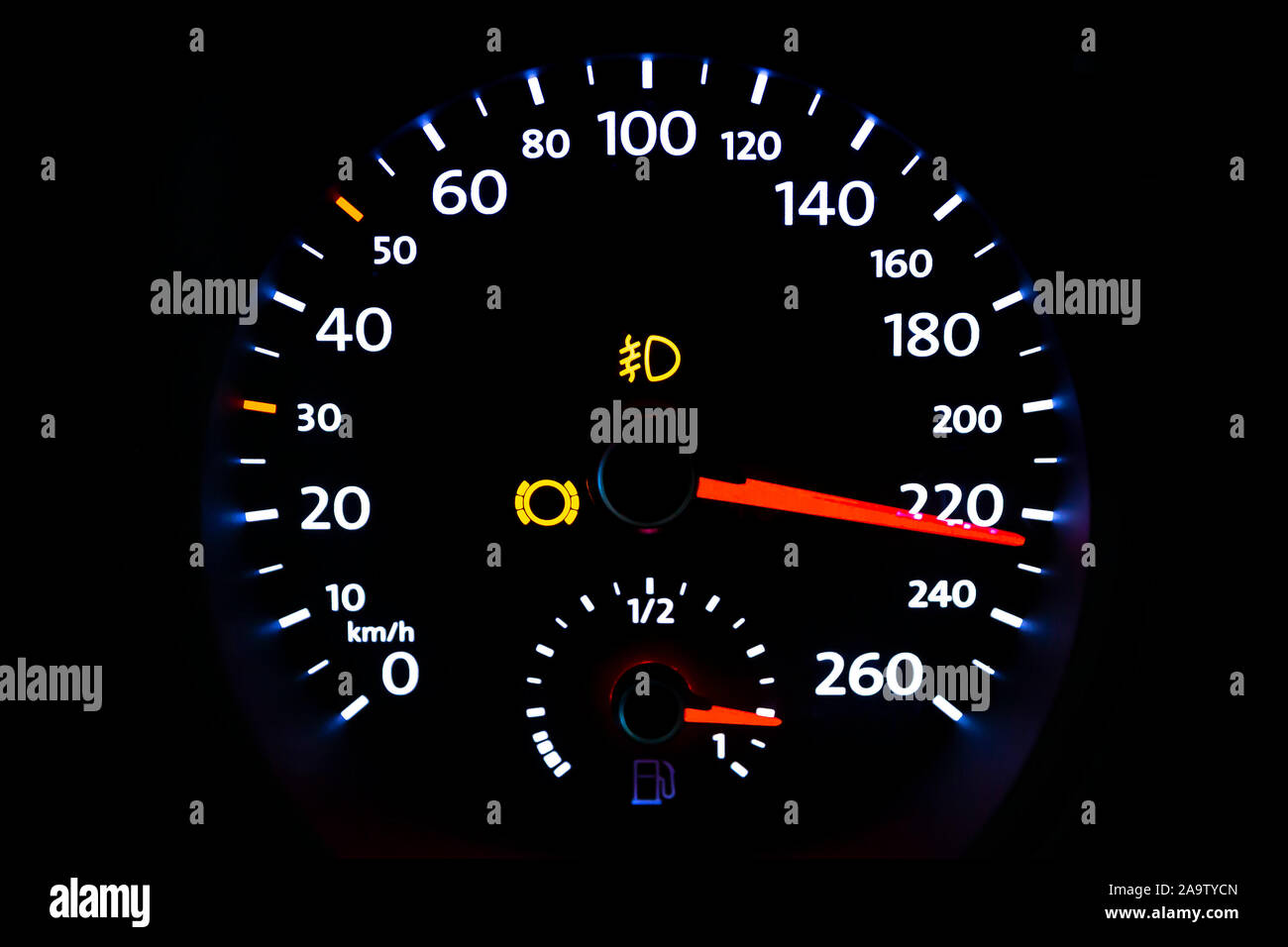 Mileage Dashboard High Resolution Stock Photography and Images - Alamy