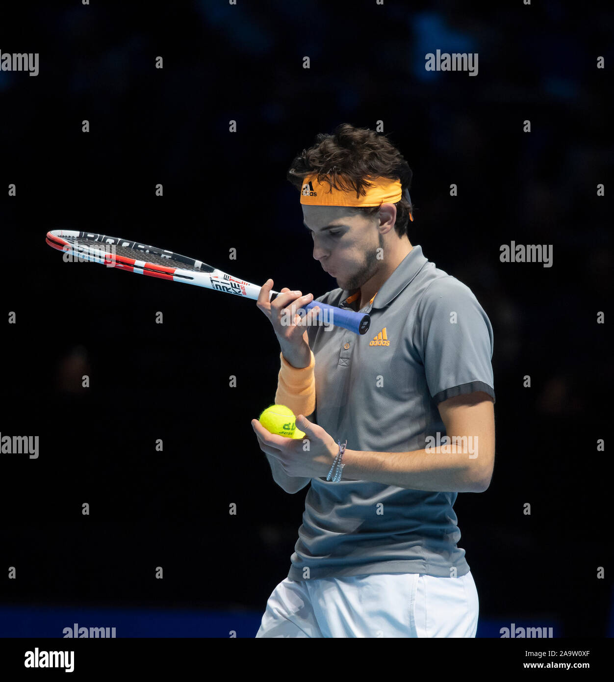 17th November 2019. O2 Arena, London, UK. 21 year old Stefanos ...