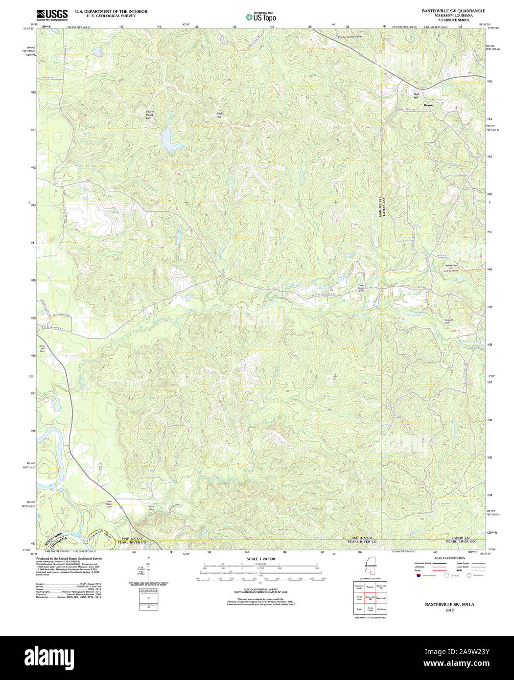 Baxterville sw hi-res stock photography and images - Alamy