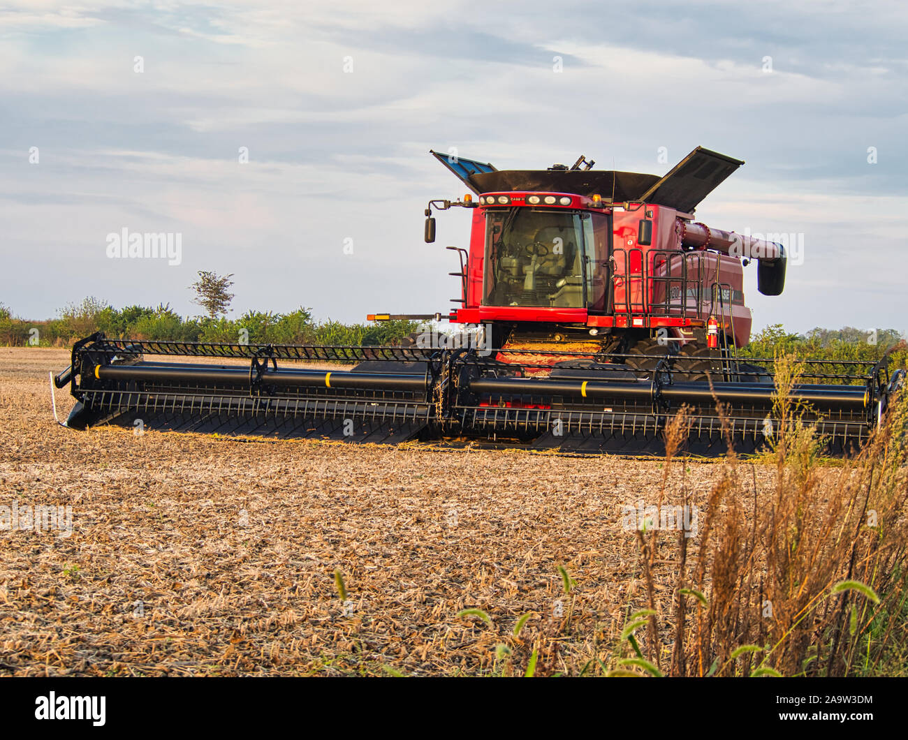 Modern Thresher Machine