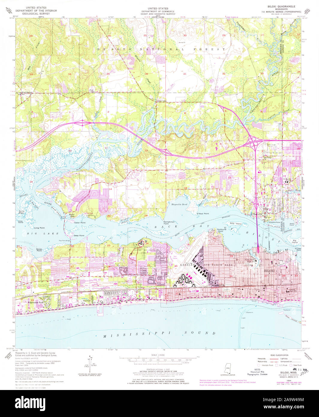 Biloxi mississippi Cut Out Stock Images & Pictures - Alamy