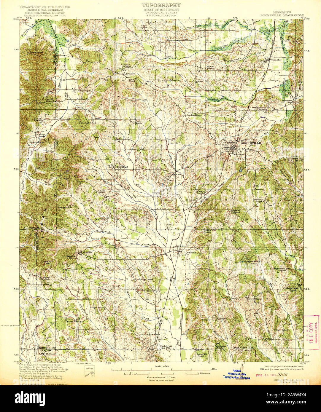 Booneville mississippi map hi-res stock photography and images - Alamy