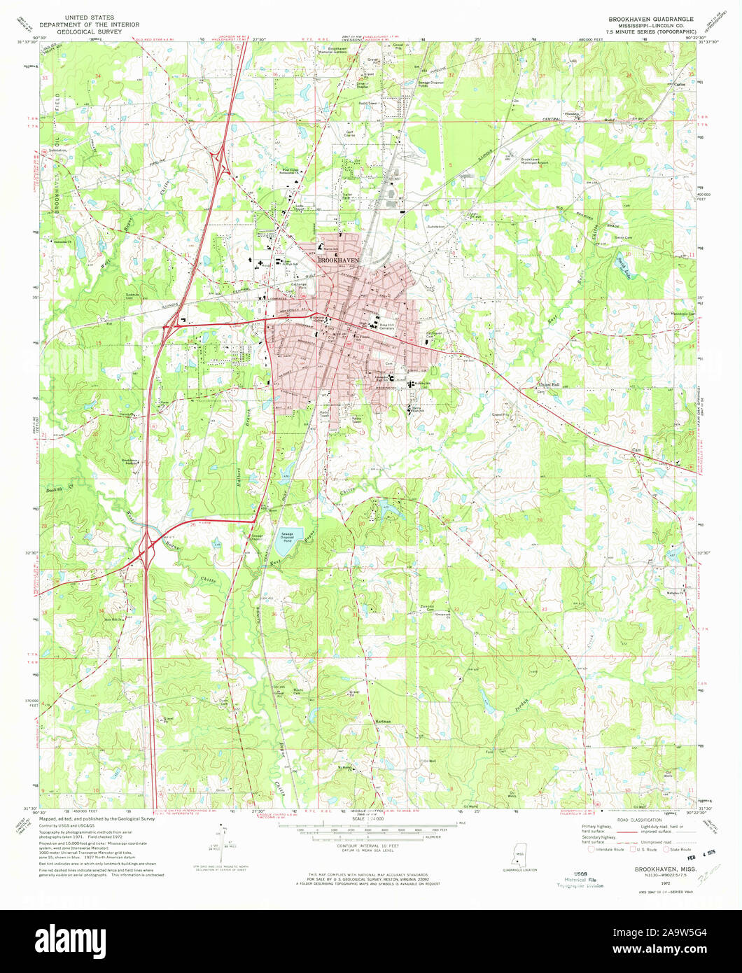 Brookhaven map hi-res stock photography and images - Alamy