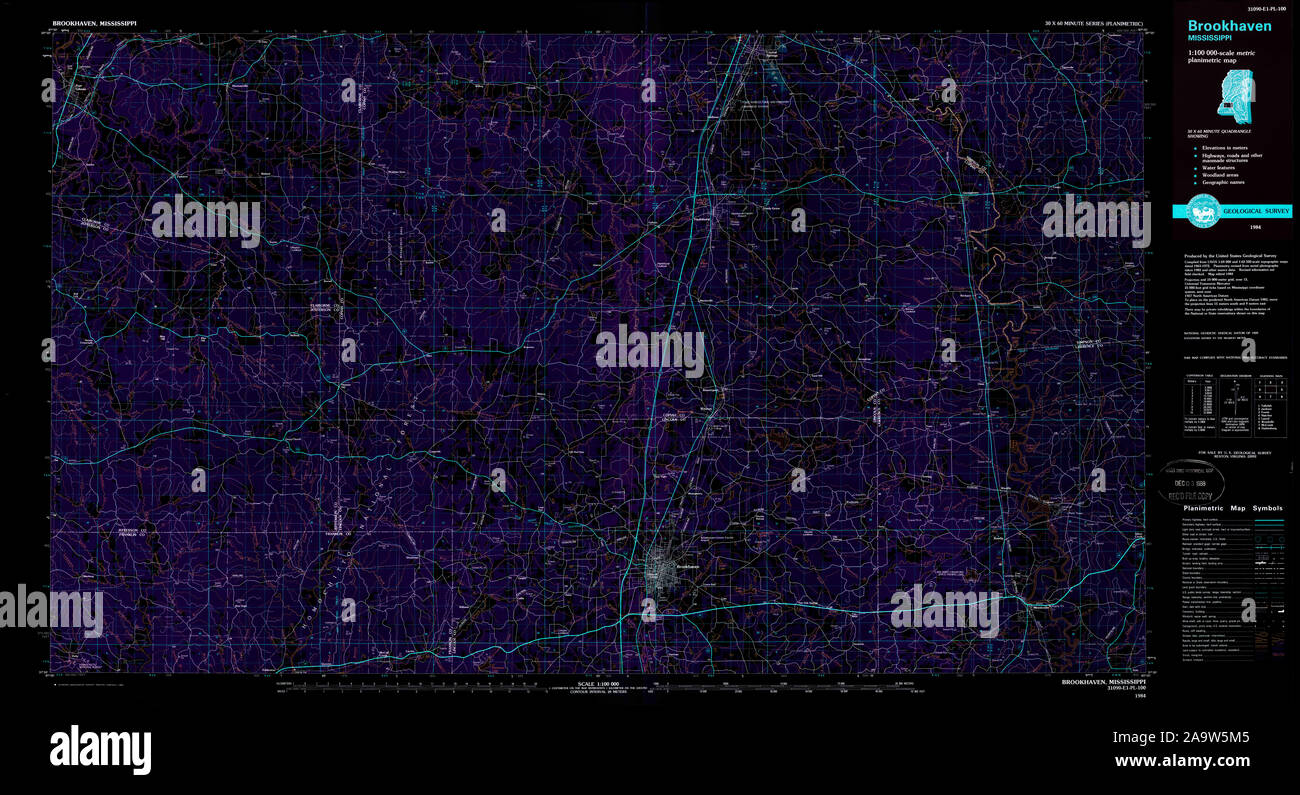 Brookhaven map hi-res stock photography and images - Alamy