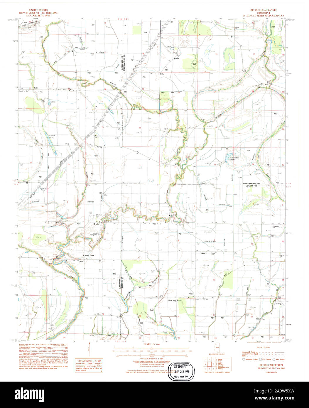 Brooks map Cut Out Stock Images & Pictures - Alamy