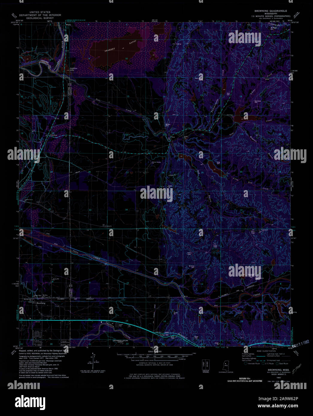Map of browning hi-res stock photography and images - Alamy