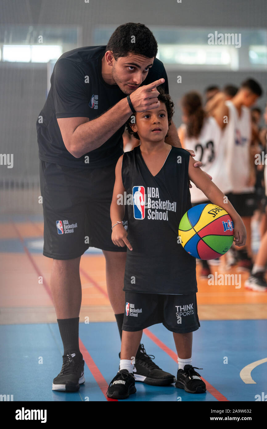 Salvador, Brazil. 17th Nov, 2019. 17) took place the NBA Basketball ...