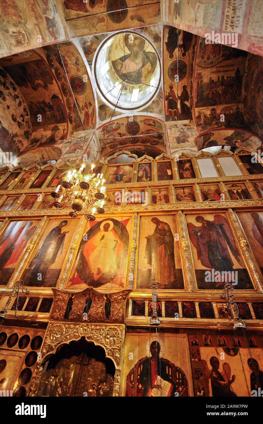Moscow cathedral archangel hi-res stock photography and images - Alamy