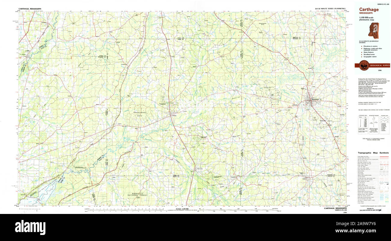 Carthage map Cut Out Stock Images & Pictures - Alamy