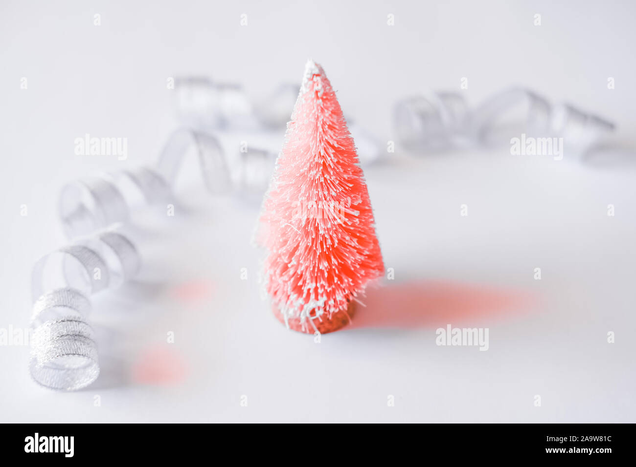Snow on coral pink hi-res stock photography and images - Alamy