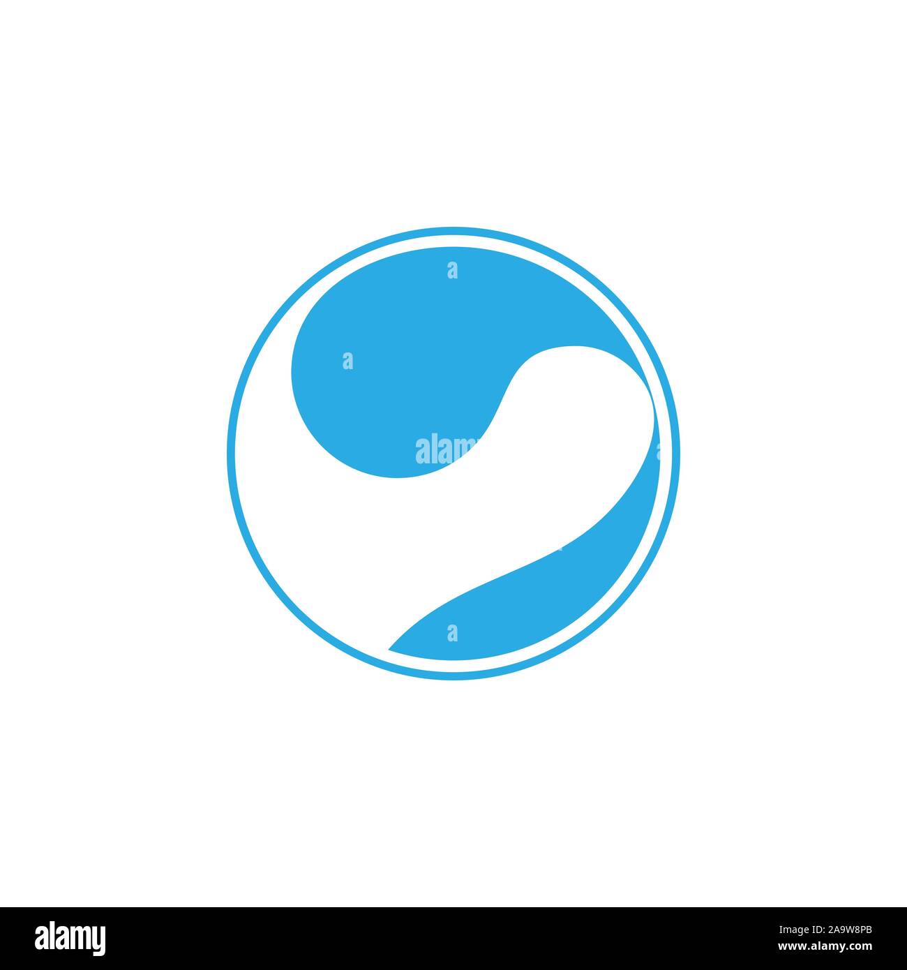 clear geometric design concept unique unusual logo vector Stock Vector ...