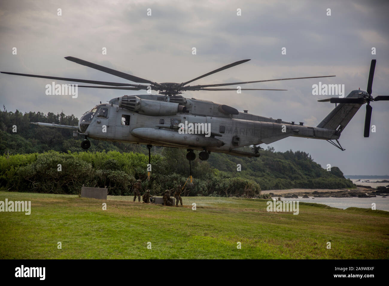Marines with Combat Logistics Battalion 31, 31st Marine Expeditionary ...