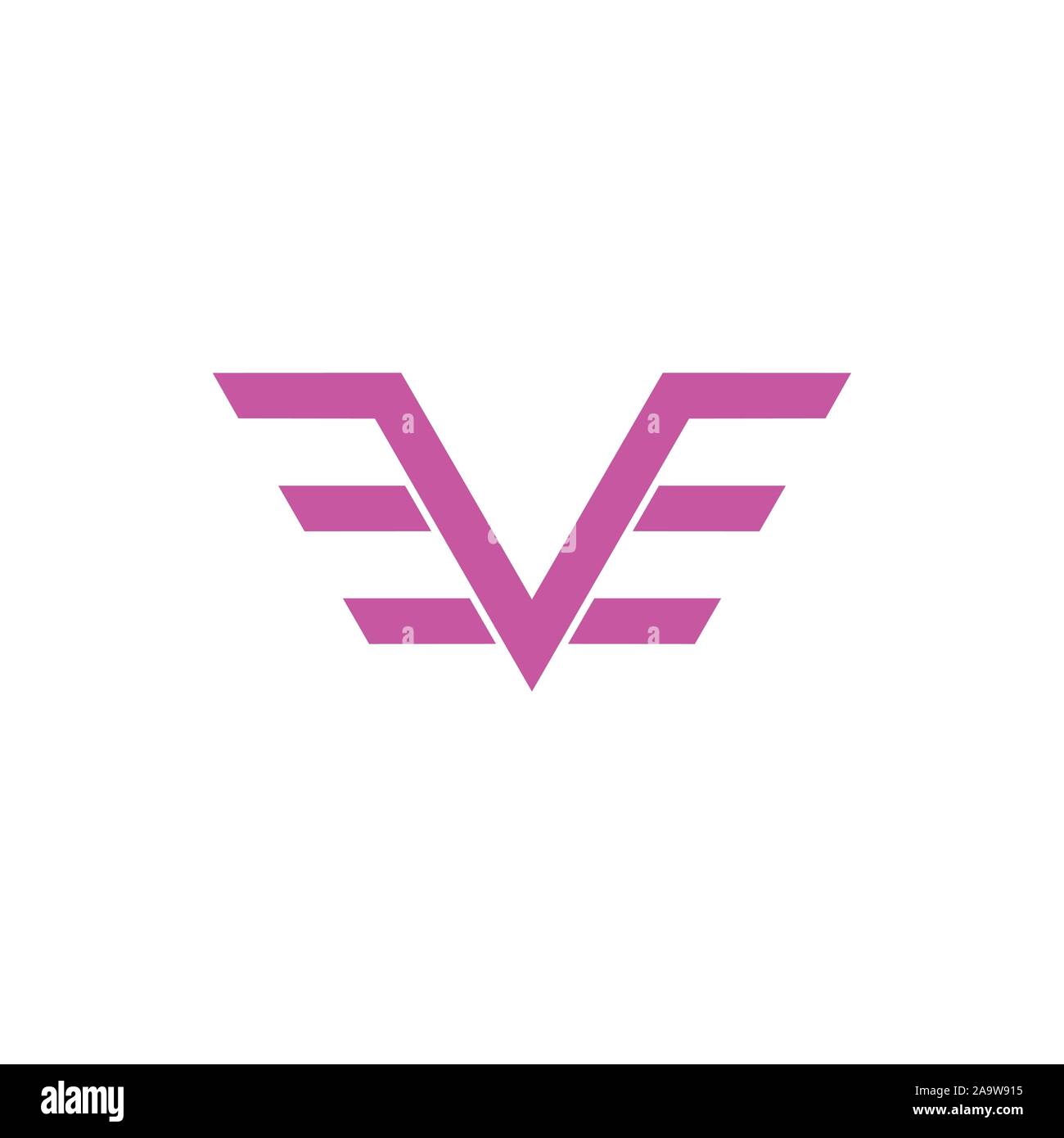 finance simple geometric clear logo vector Stock Vector Image & Art - Alamy