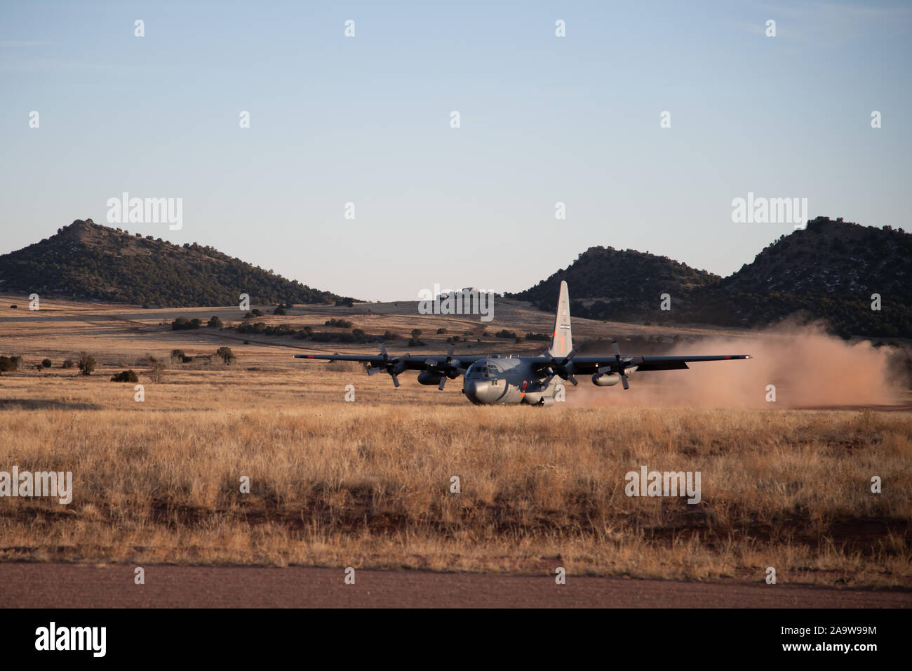 FORT CARSON, Colo. -- Members of the 302nd Airlift Wing set up a mock ...