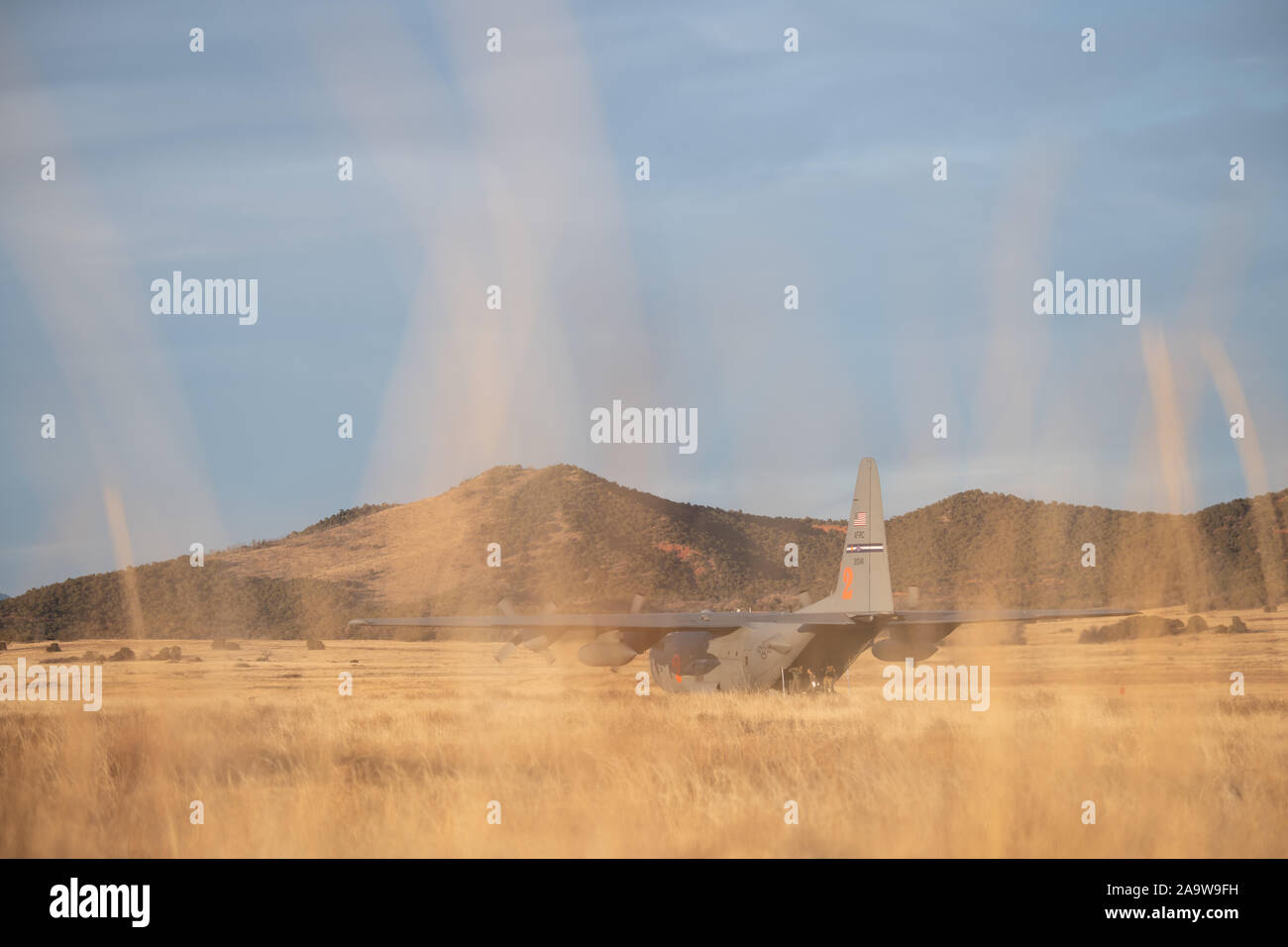 FORT CARSON, Colo. -- Members of the 302nd Airlift Wing set up a mock ...