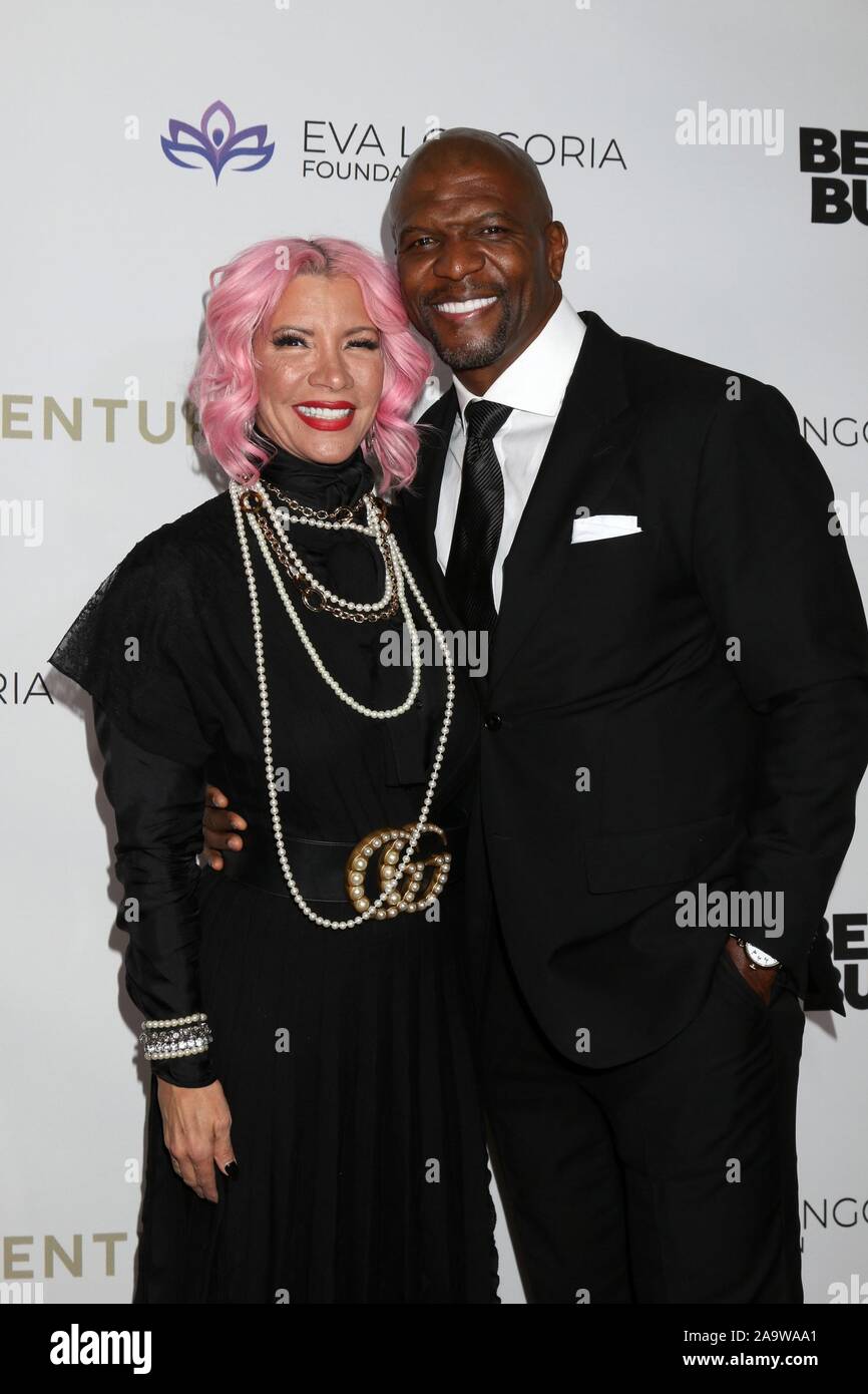 Beverly Hills, CA. 15th Nov, 2019. Rebecca Crews, Terry Crews at ...