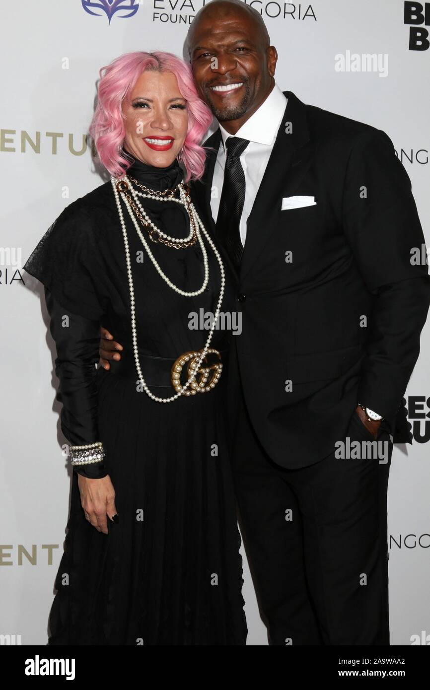 Beverly Hills, CA. 15th Nov, 2019. Rebecca Crews, Terry Crews at ...