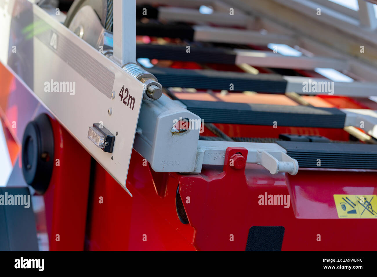 Picture of a new fire truck on mission in Cluj-Napoca, Romania Stock ...