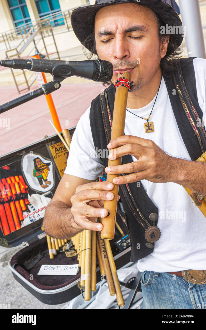 Miami Beach Florida,22nd Street,Collins Park Sunday Market,Hispanic ...