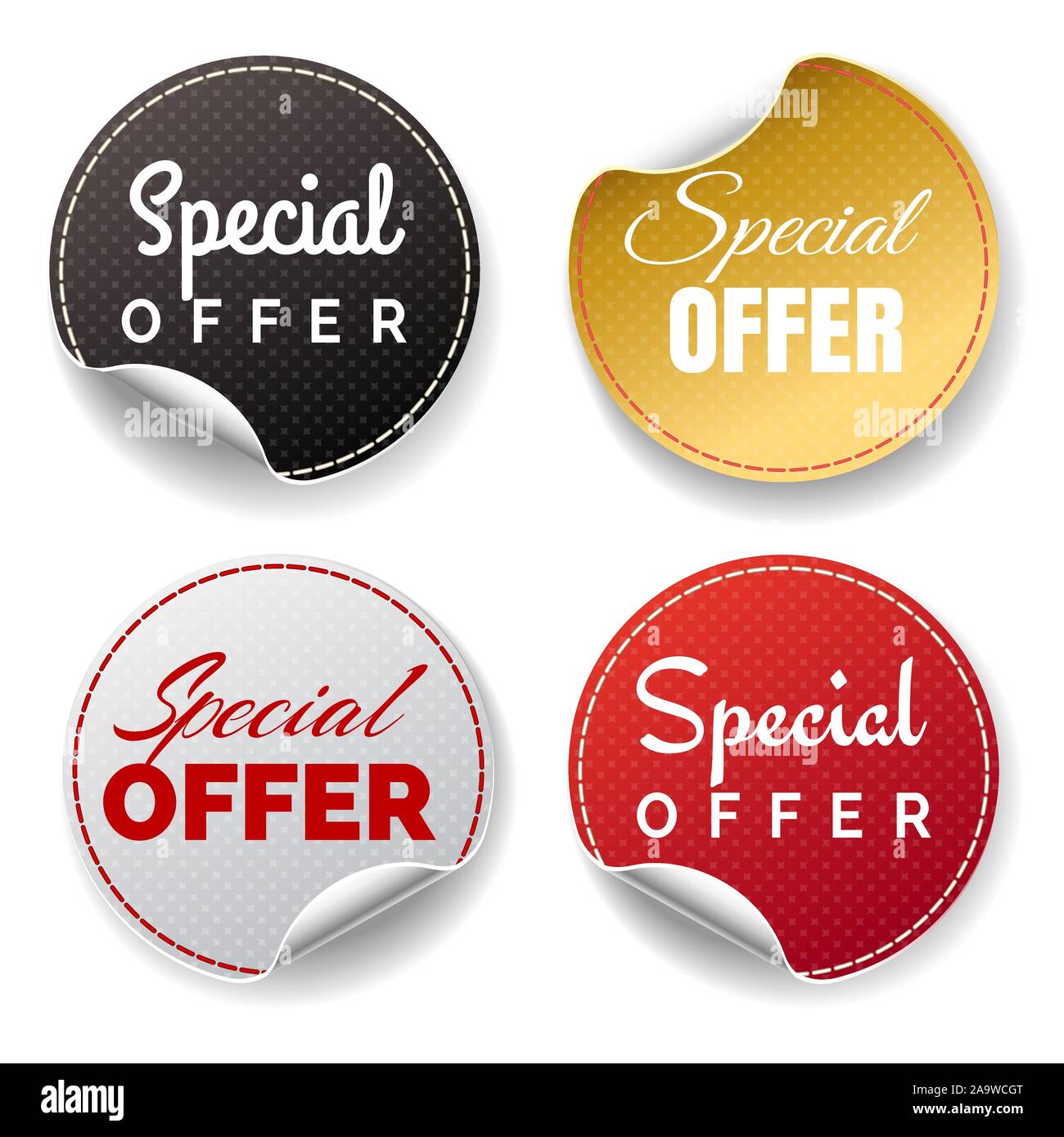 Label tag paper special Stock Vector Images - Alamy