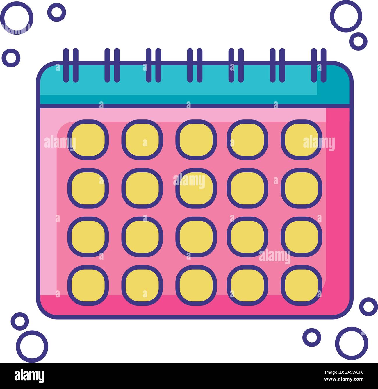 Classroom calendar Cut Out Stock Images & Pictures - Alamy