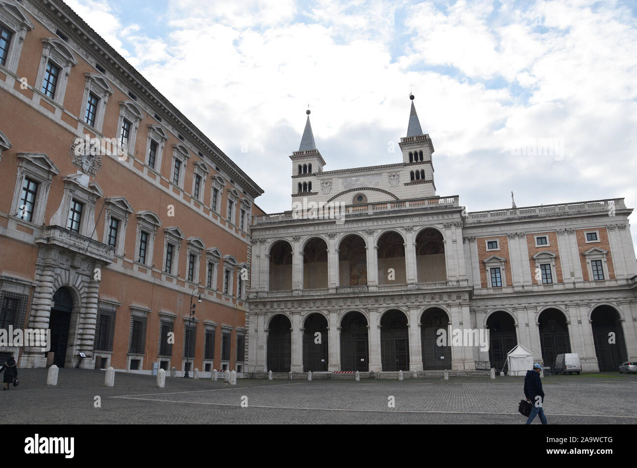 Located on St. John's Square in Lateran on the Caelian Hill, the palace ...
