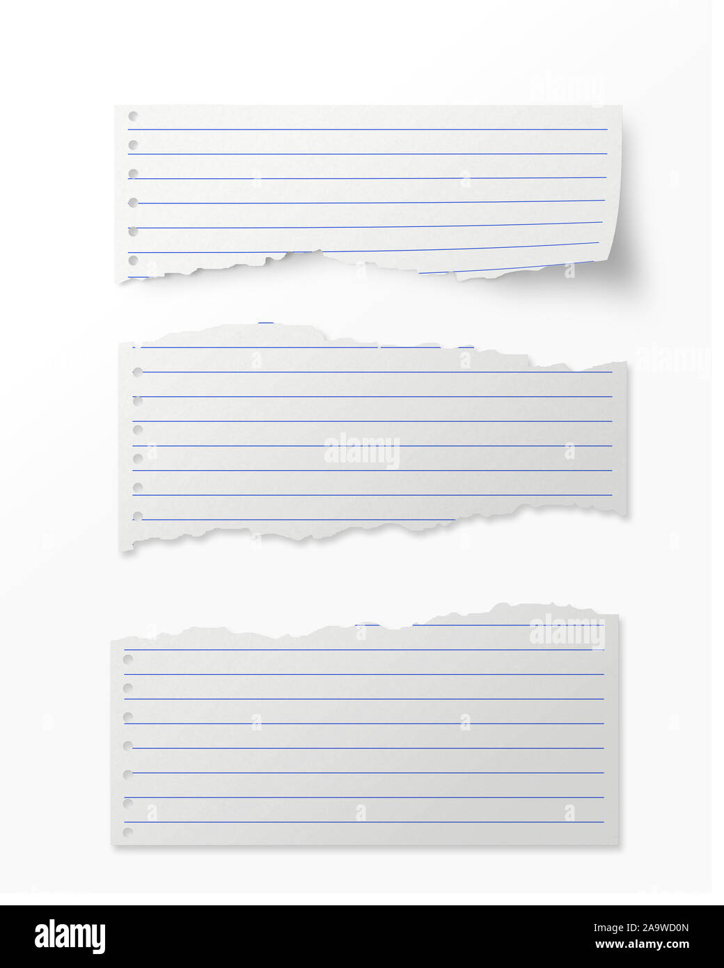 Paper Tears with clipping path Stock Photo - Alamy