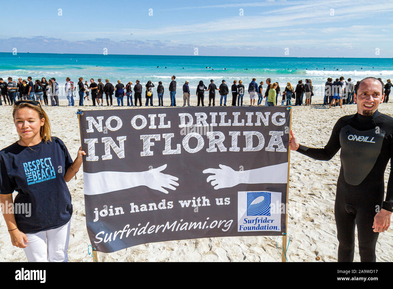 Miami Beach Florida,Surfrider Foundation,No Offshore Florida Oil ...