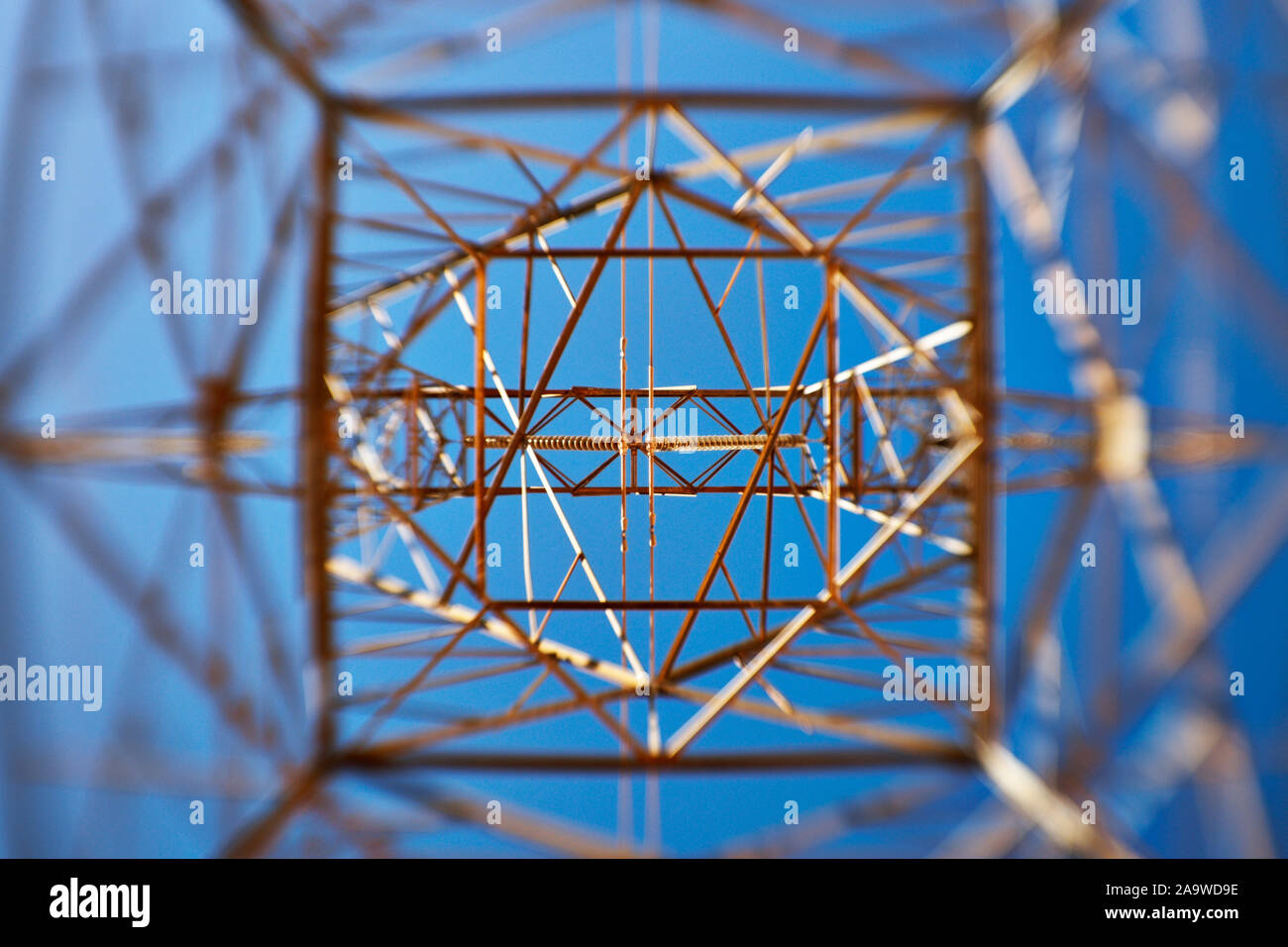 Power Pylons and Electricity transmission wires Stock Photo - Alamy