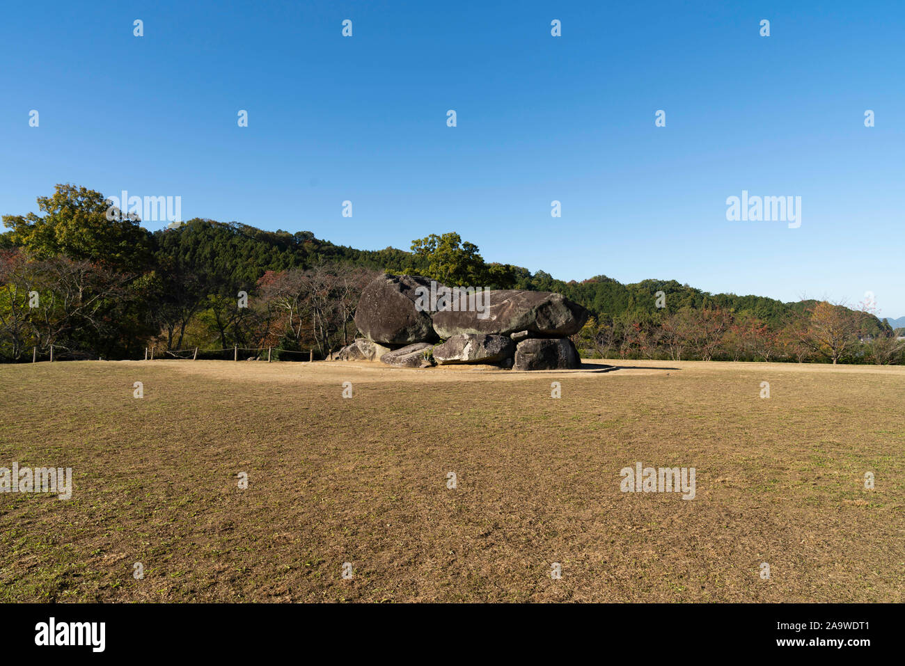 Ishibutai Kofun, Asuka Village, Nara Prefecture, Japan Stock Photo - Alamy