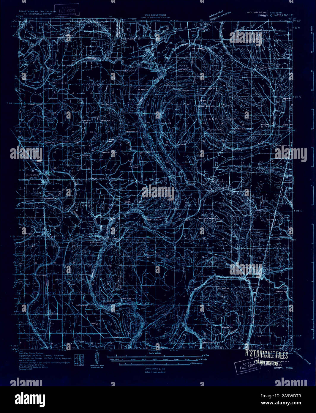 Map of drew mississippi hi-res stock photography and images - Alamy