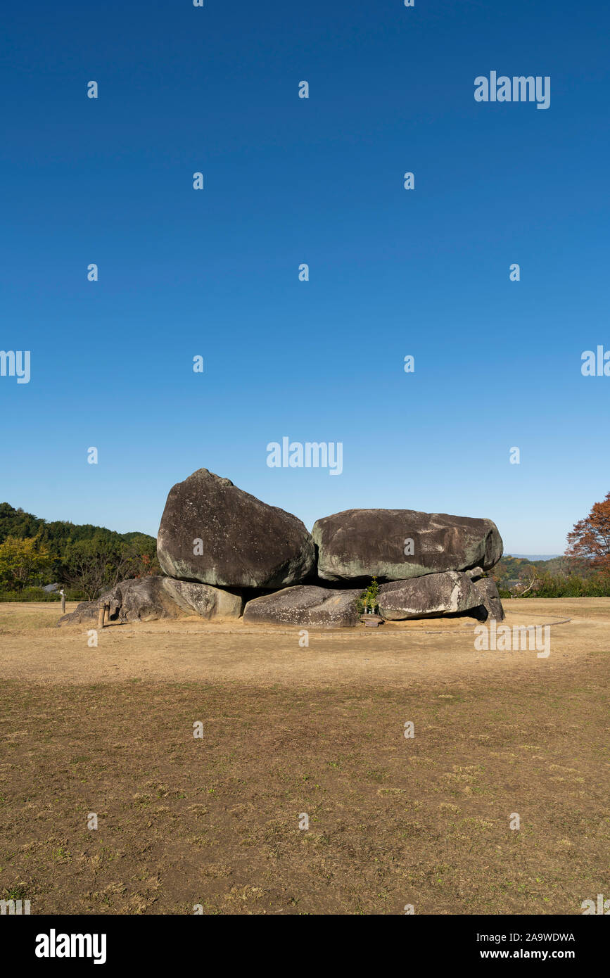 Ishibutai Kofun, Asuka Village, Nara Prefecture, Japan Stock Photo - Alamy