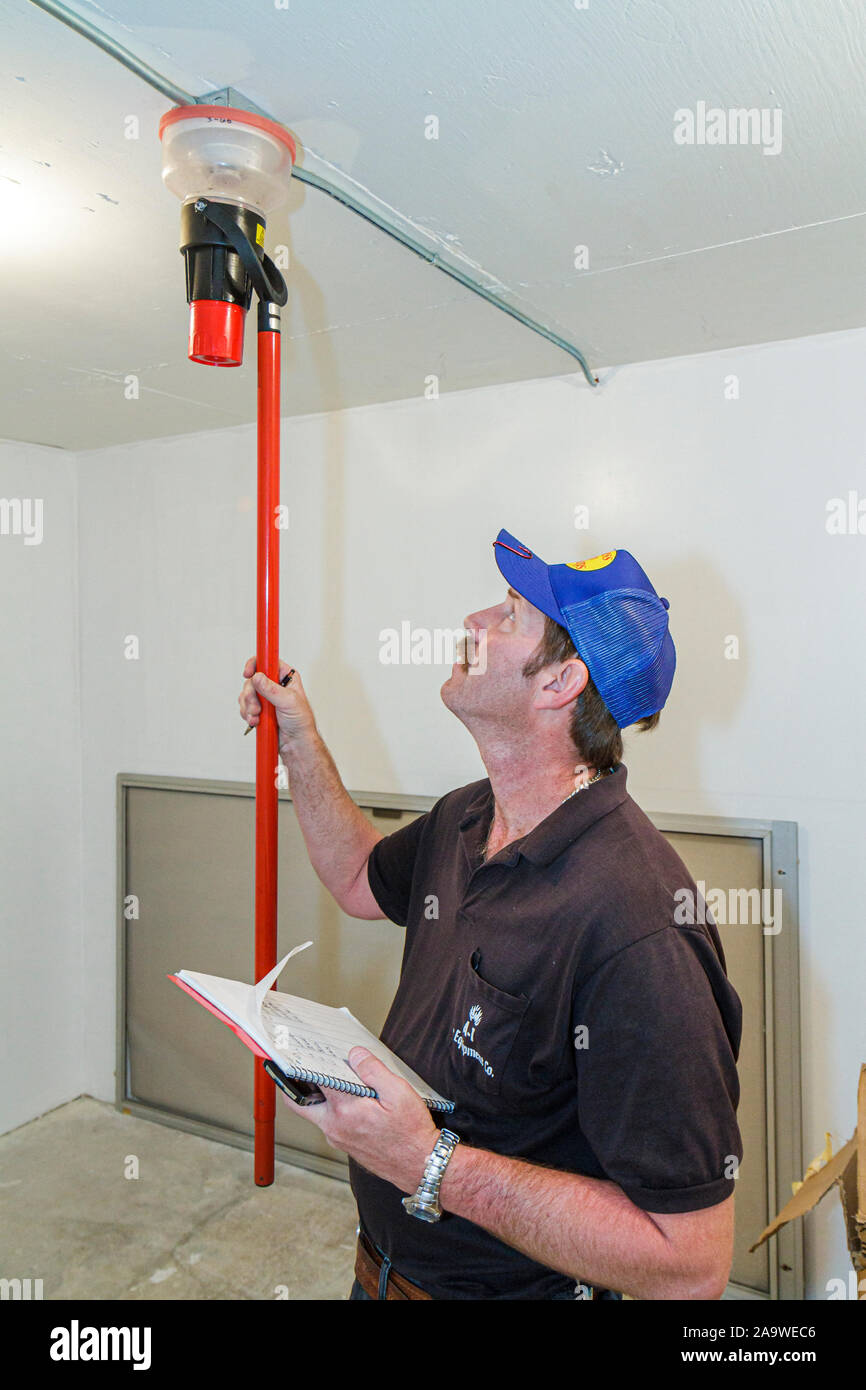 Miami Beach Florida,Presidential Condominiums,fire alarm inspection ...