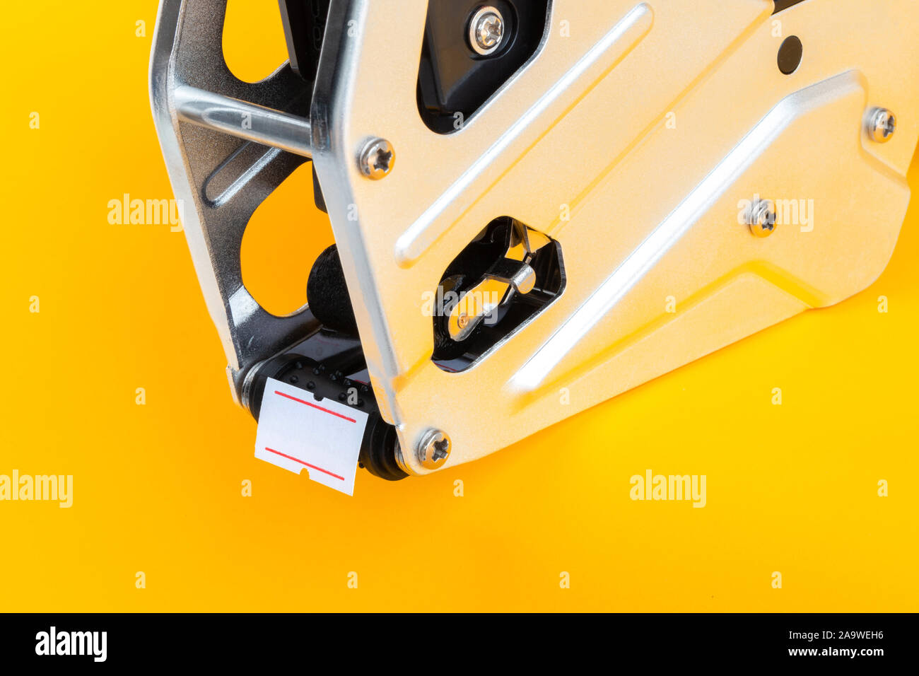 Sticker Machine Price Isolated On A Yellow Background Stock Photo Alamy sticker-machine-price-isolated-on-a-yellow-background-stock-photo-alamy