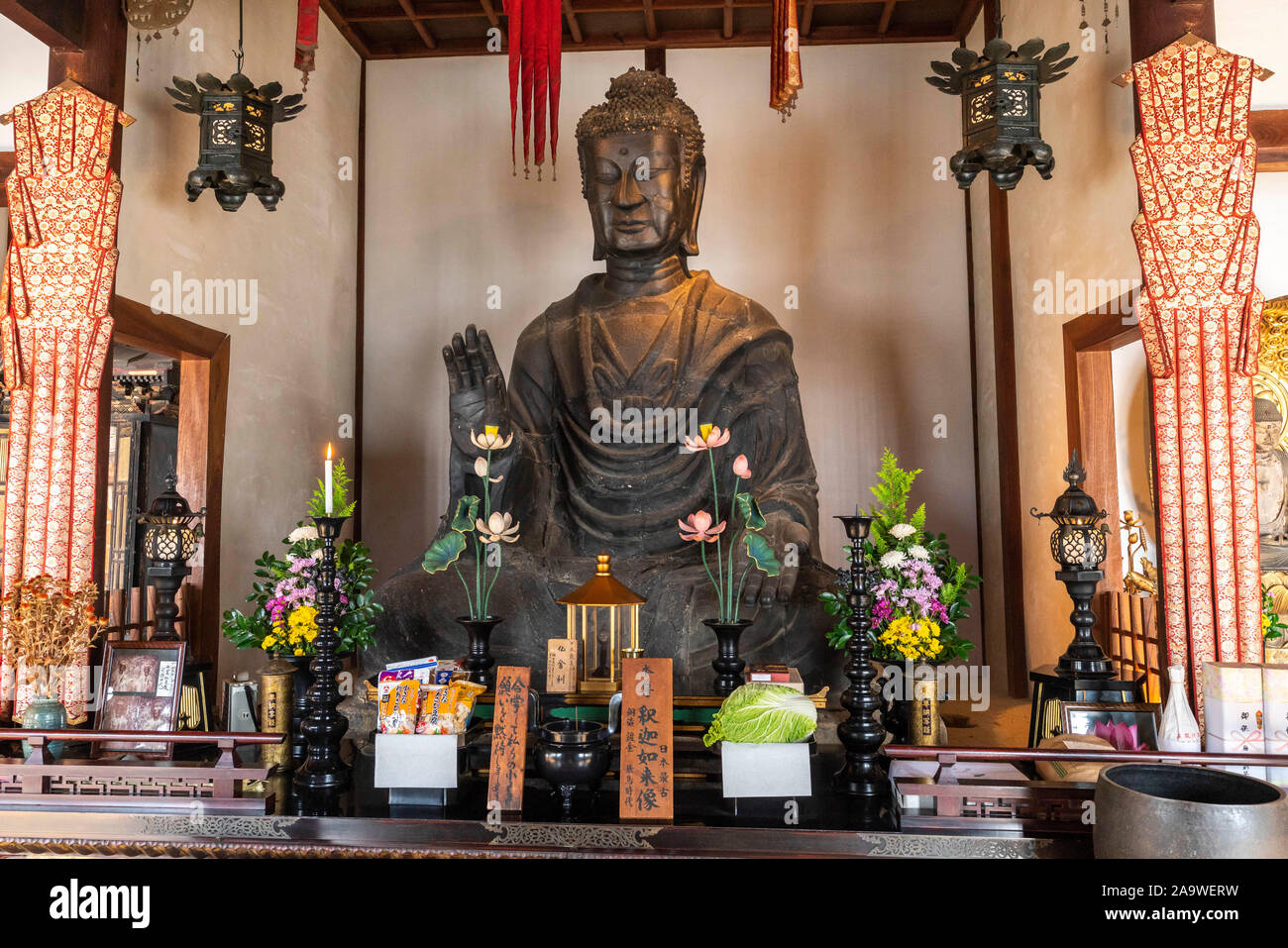 Asuka dera temple hi-res stock photography and images - Alamy