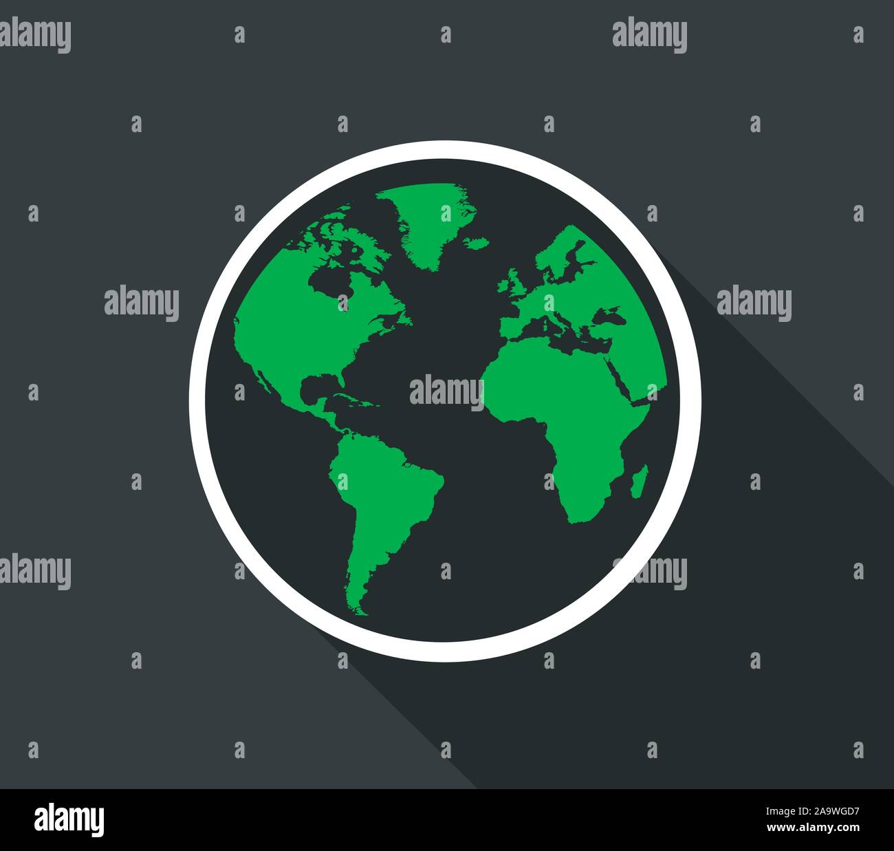 world globe vector illustration Stock Vector Image & Art - Alamy