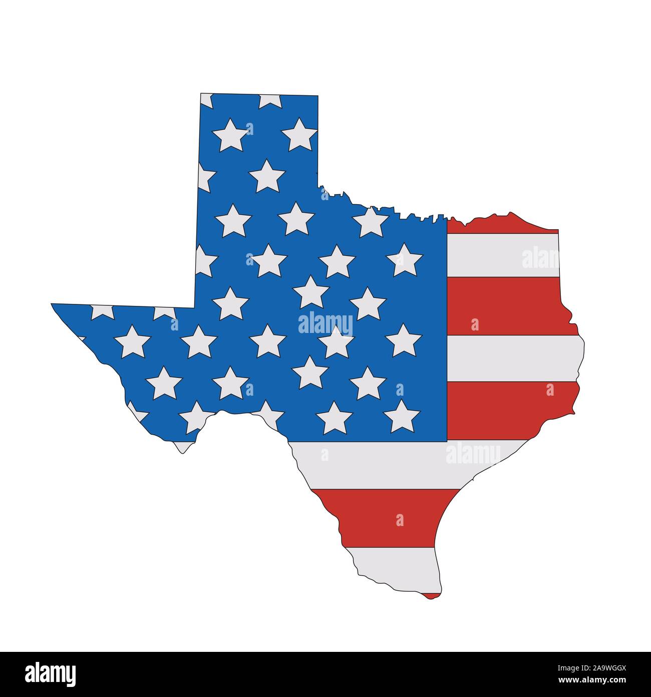 Texture Texas State Icon Stock Vector Image & Art - Alamy