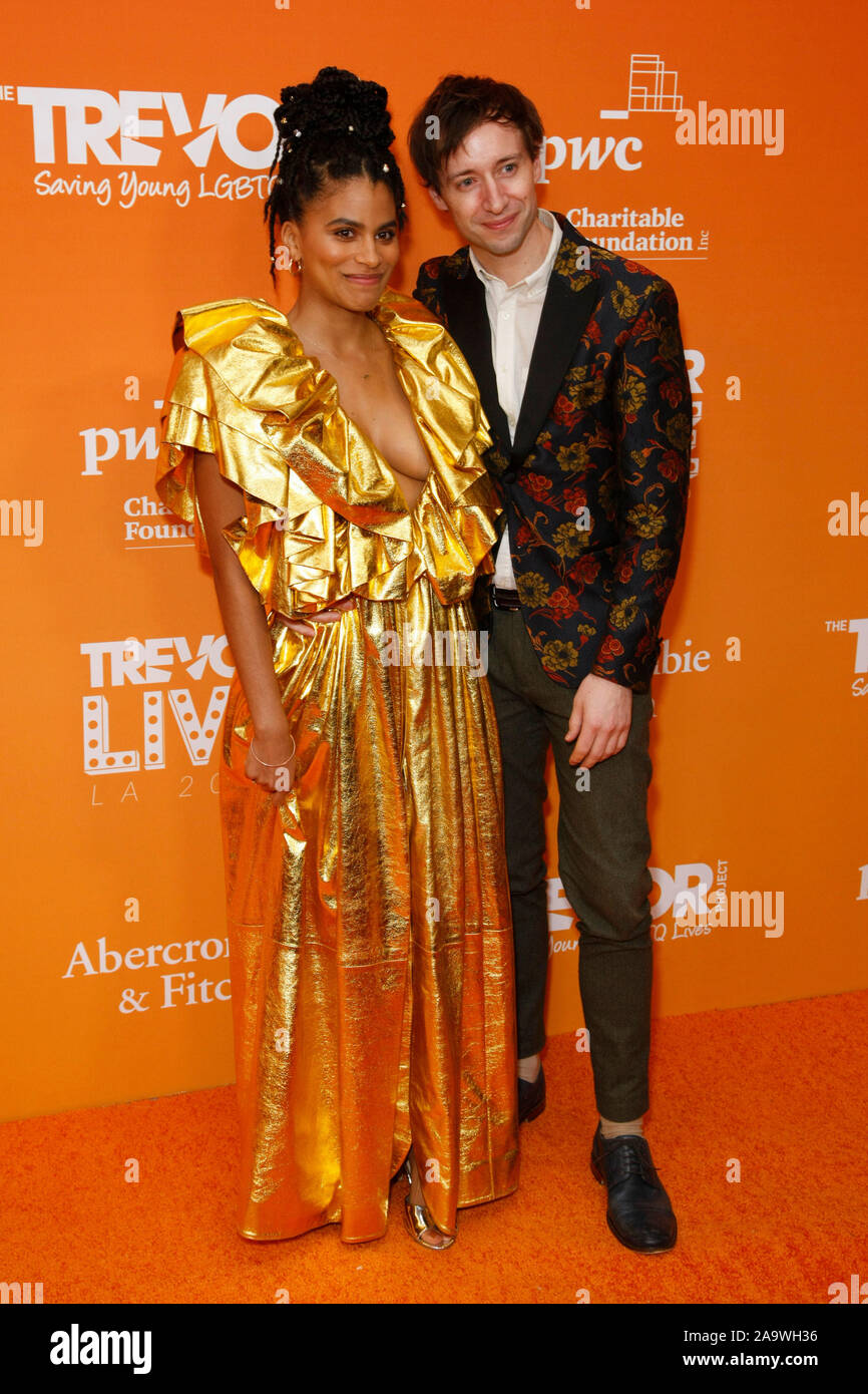 Beverly Hills, CA. 17th Nov, 2019. Zazie Beetz attends The Trevor ...