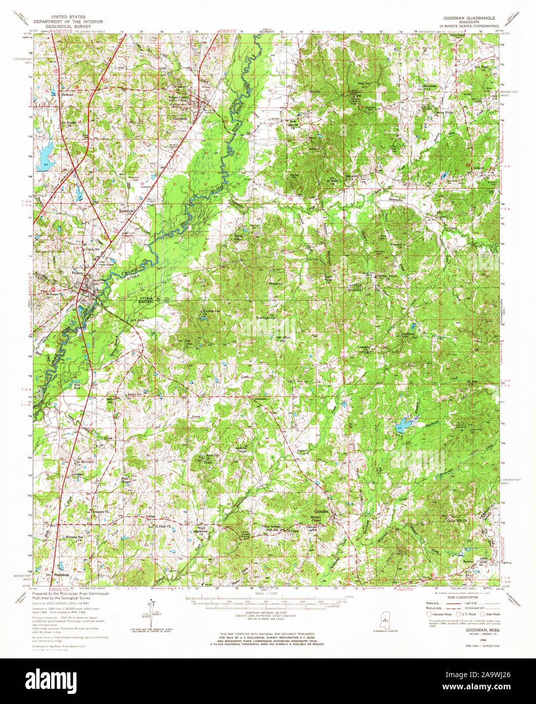 Map of goodman hi-res stock photography and images - Alamy