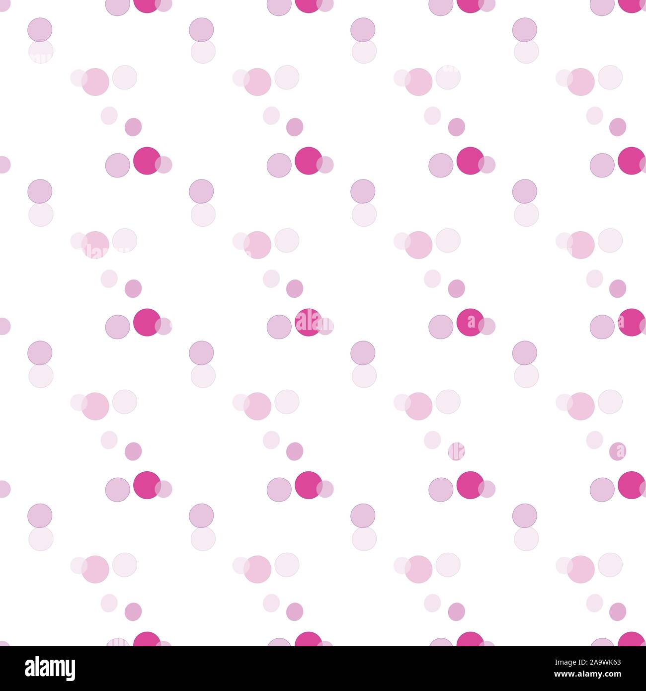 Pink bubbles floating over in lines, background, surface pattern design ...