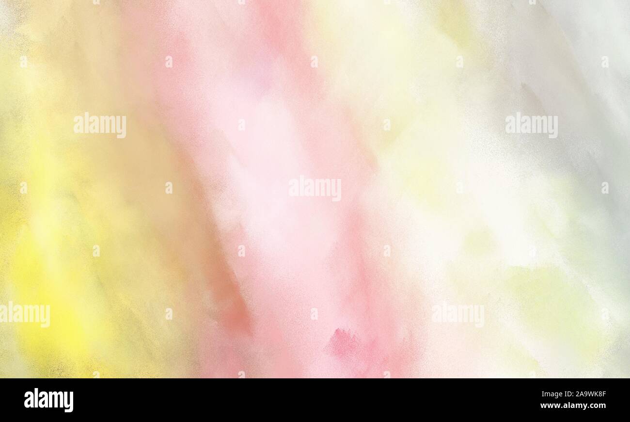 abstract painted background with bisque, antique white and khaki color ...
