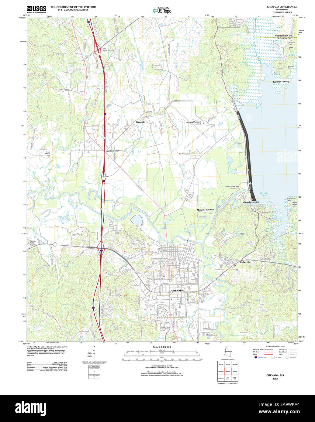 Historical grenada map Cut Out Stock Images & Pictures - Alamy