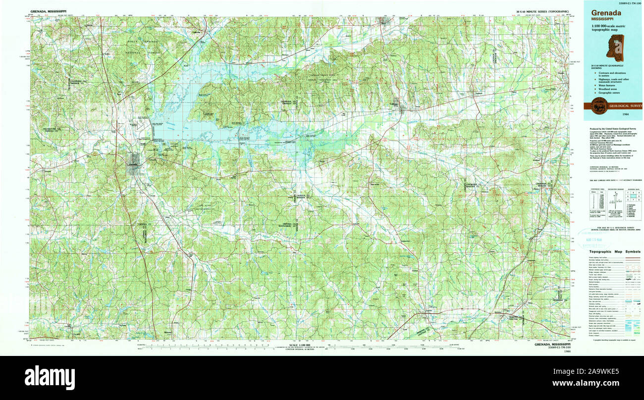 Historical grenada map hi-res stock photography and images - Alamy