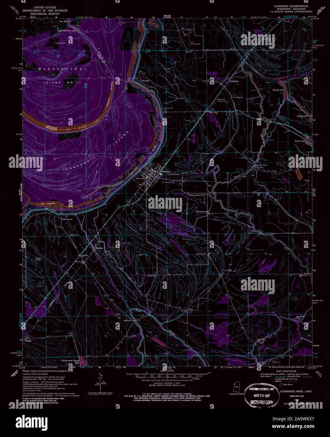 Gunnison map hi-res stock photography and images - Alamy