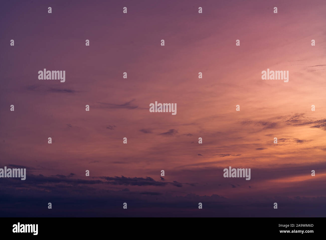 Dramatic sunset sky. Romantic sky. Colorful sunset. Art picture of sky ...