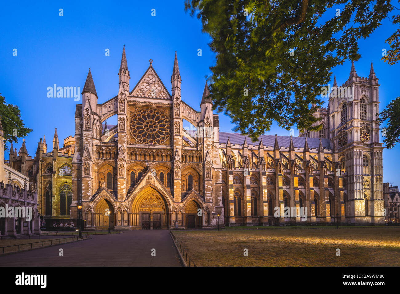 Westminster Abbey At Night