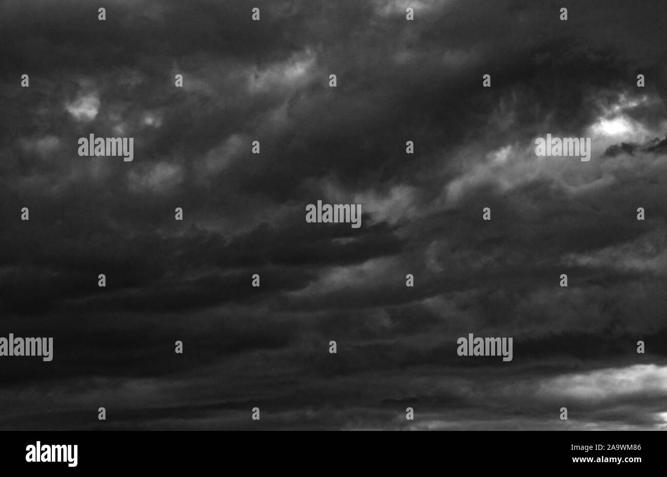 Dark dramatic sky and clouds. Background for death and sad concept ...