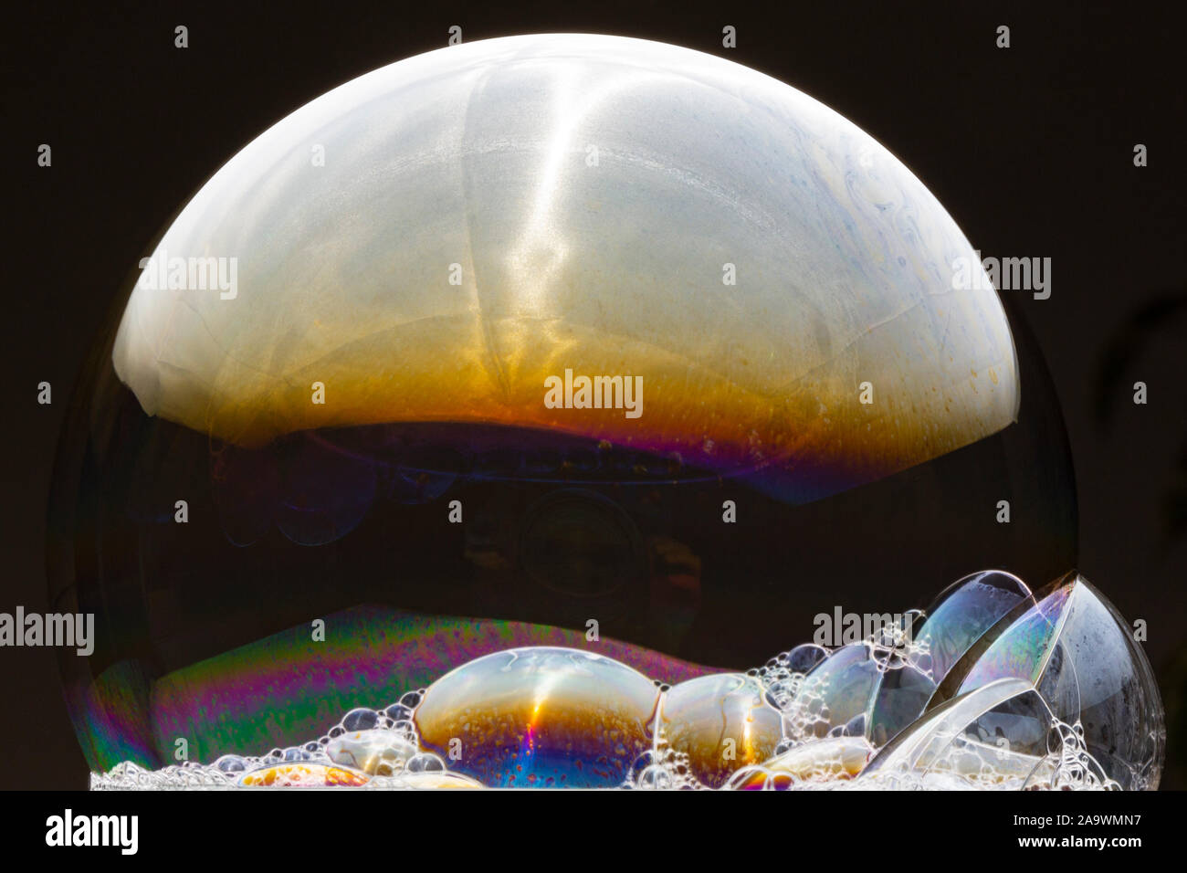 Bubble macro hi-res stock photography and images - Alamy
