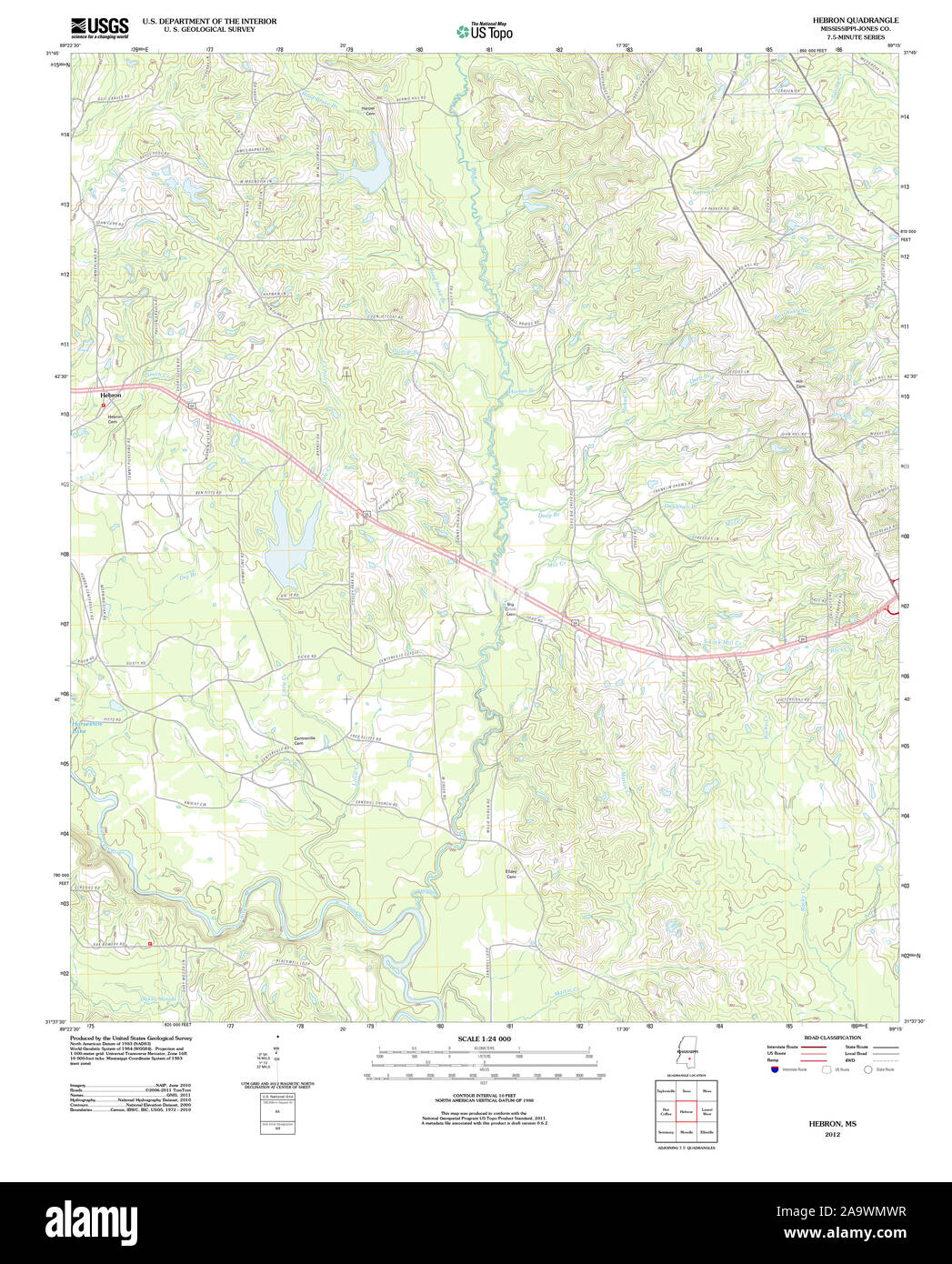 Map of hebron hi-res stock photography and images - Alamy